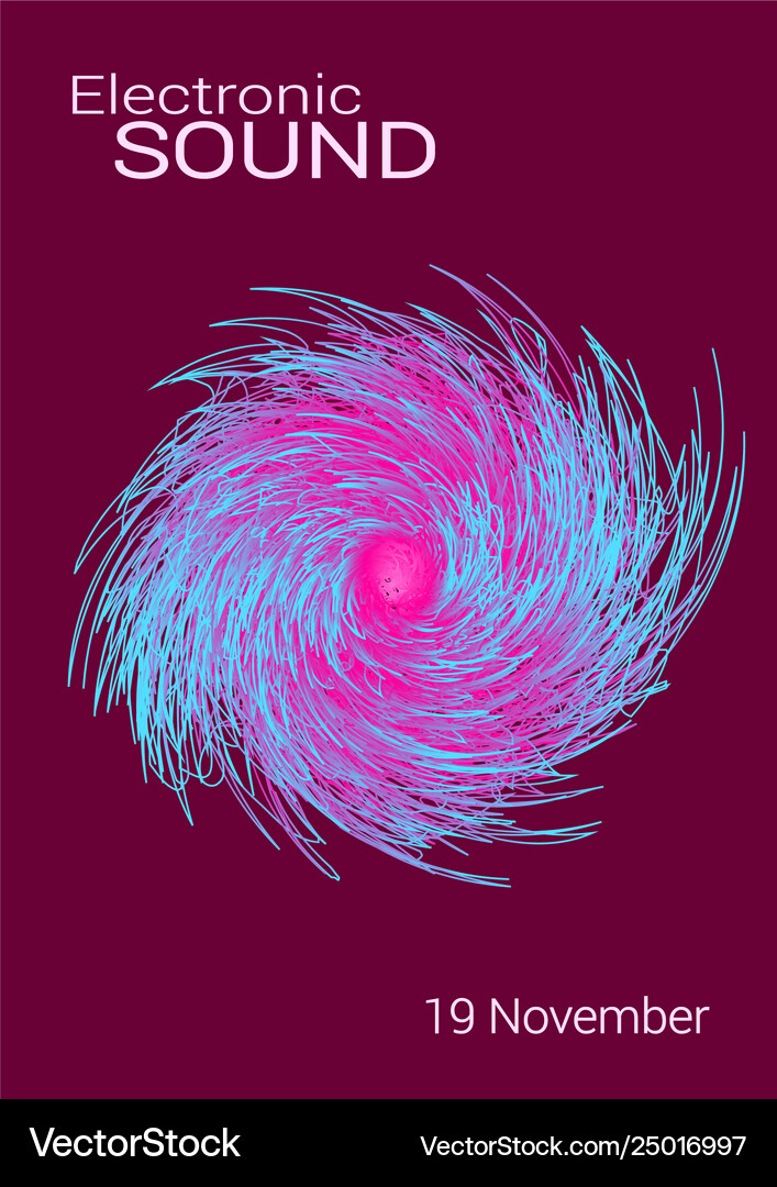Fashionable cover design with a wire effect Vector Image