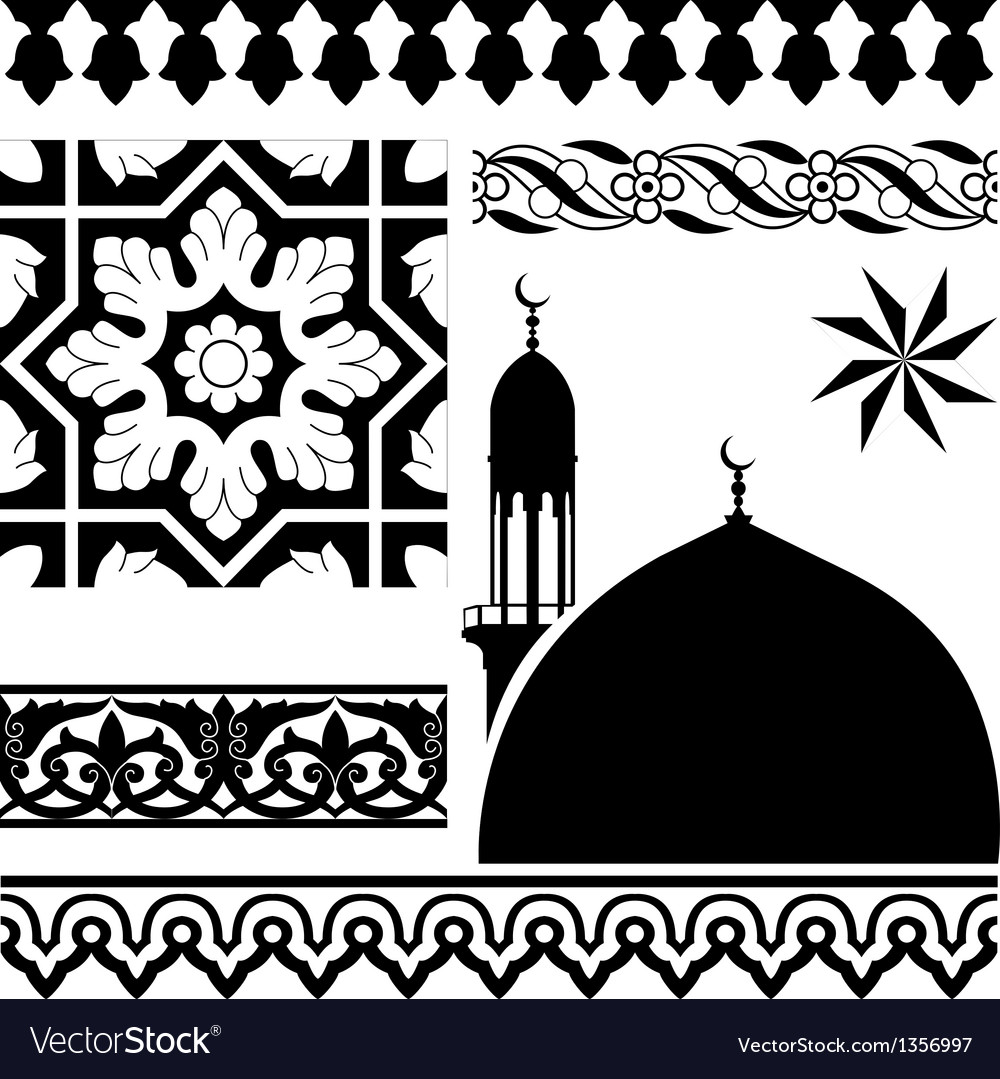 Islamic pattern Royalty Free Vector Image - VectorStock