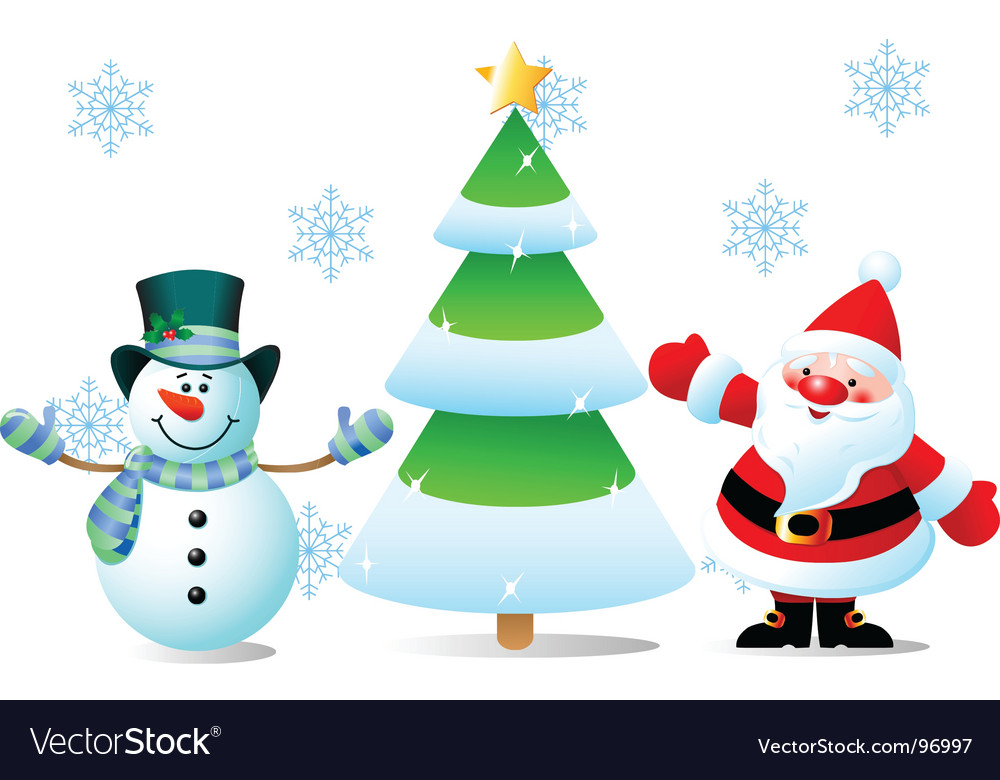 Santa Royalty Free Vector Image - VectorStock