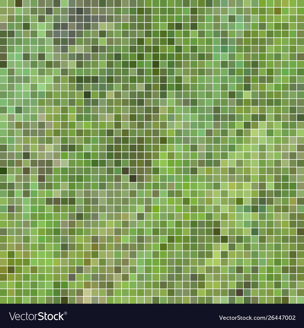 Abstract square pixel mosaic background Royalty Free Vector