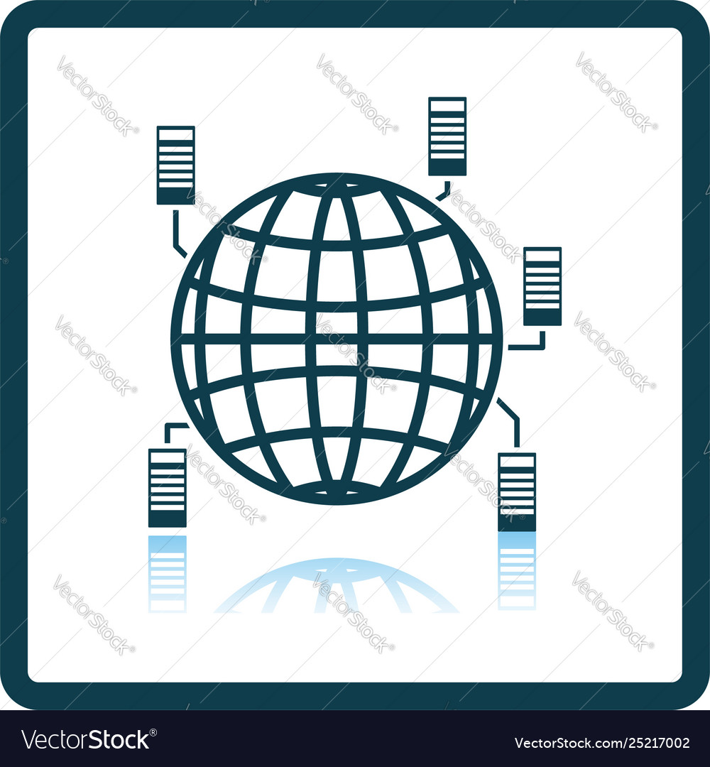 Big data icon Royalty Free Vector Image - VectorStock