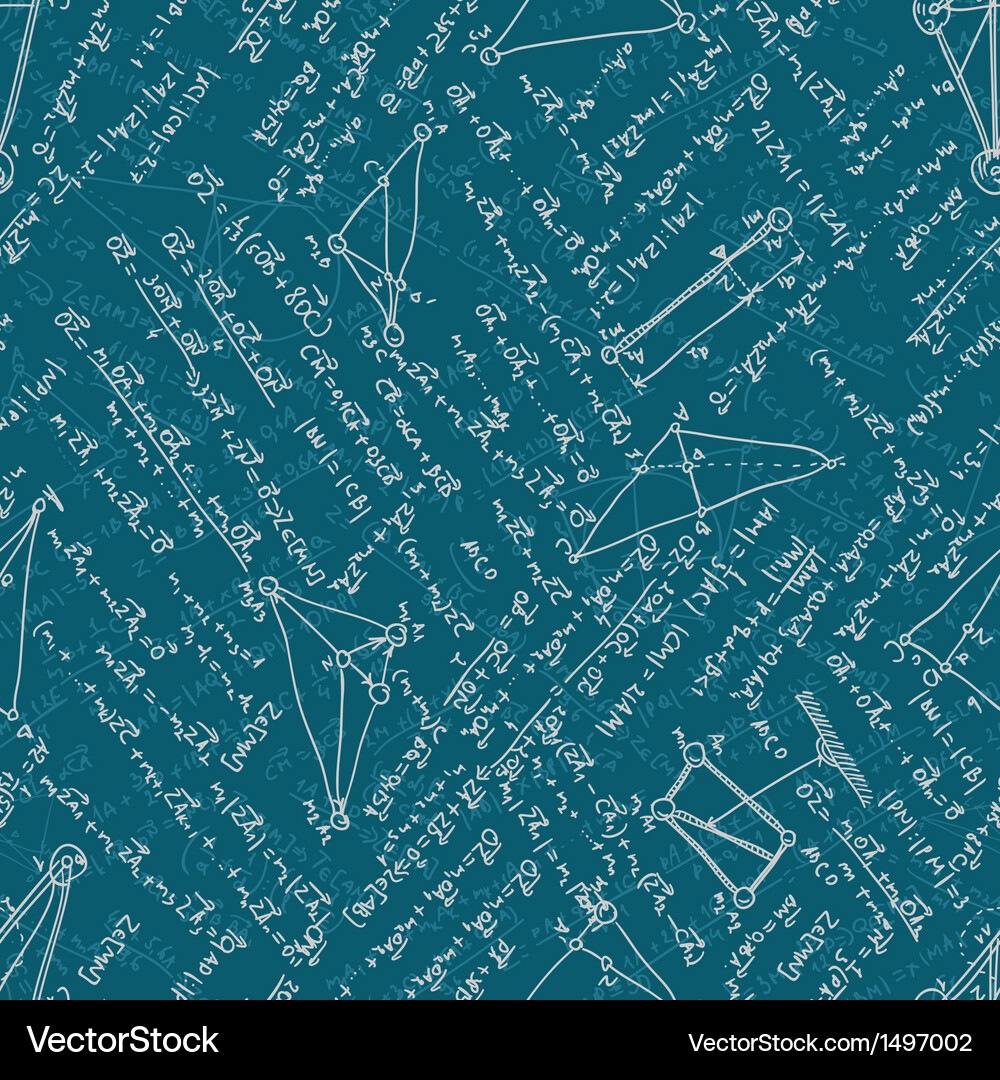 Mathematics background with formulas eps 10 Vector Image