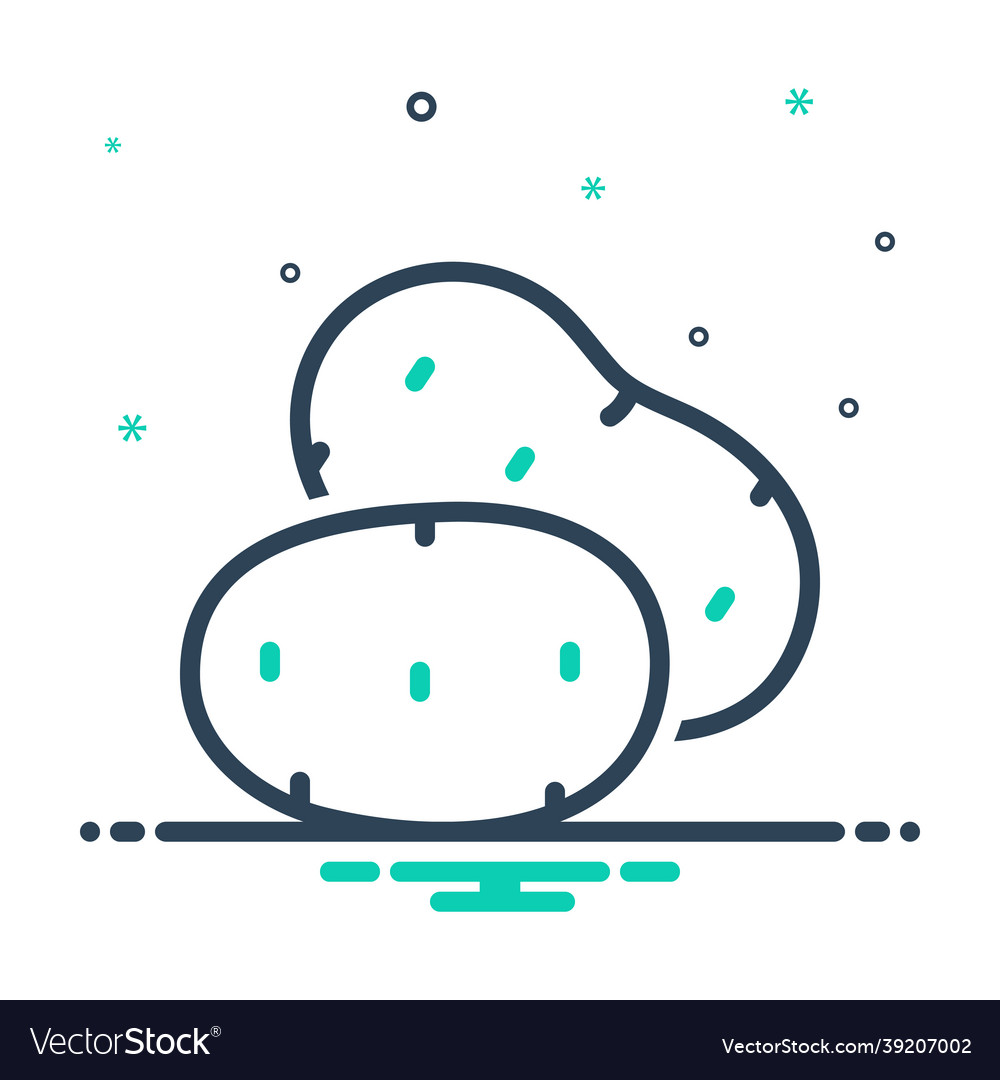 Potato Royalty Free Vector Image - VectorStock Potato Royalty Free Vector Image - VectorStock