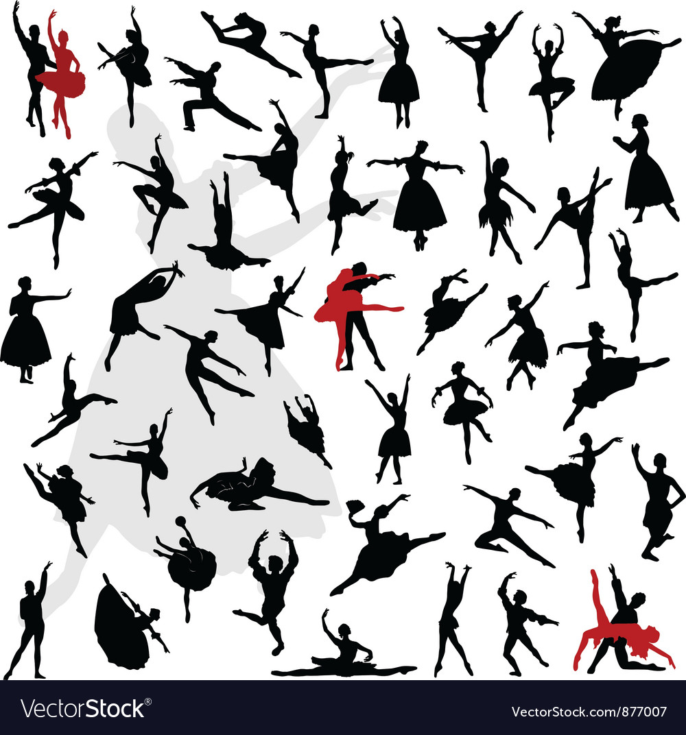 Ballet dancer Royalty Free Vector Image - VectorStock