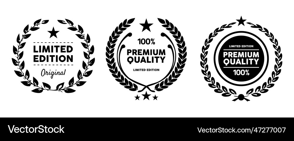 Limited edition premium quality emblem seal circle