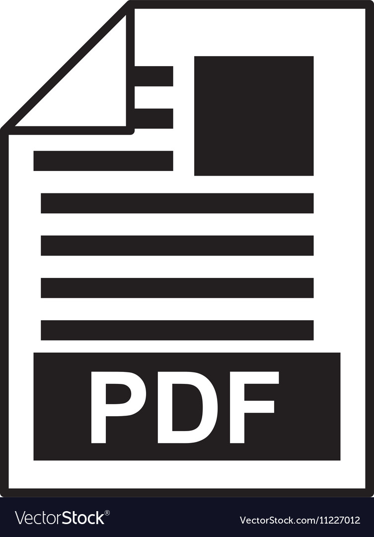 Document file format isolated icon Royalty Free Vector Image