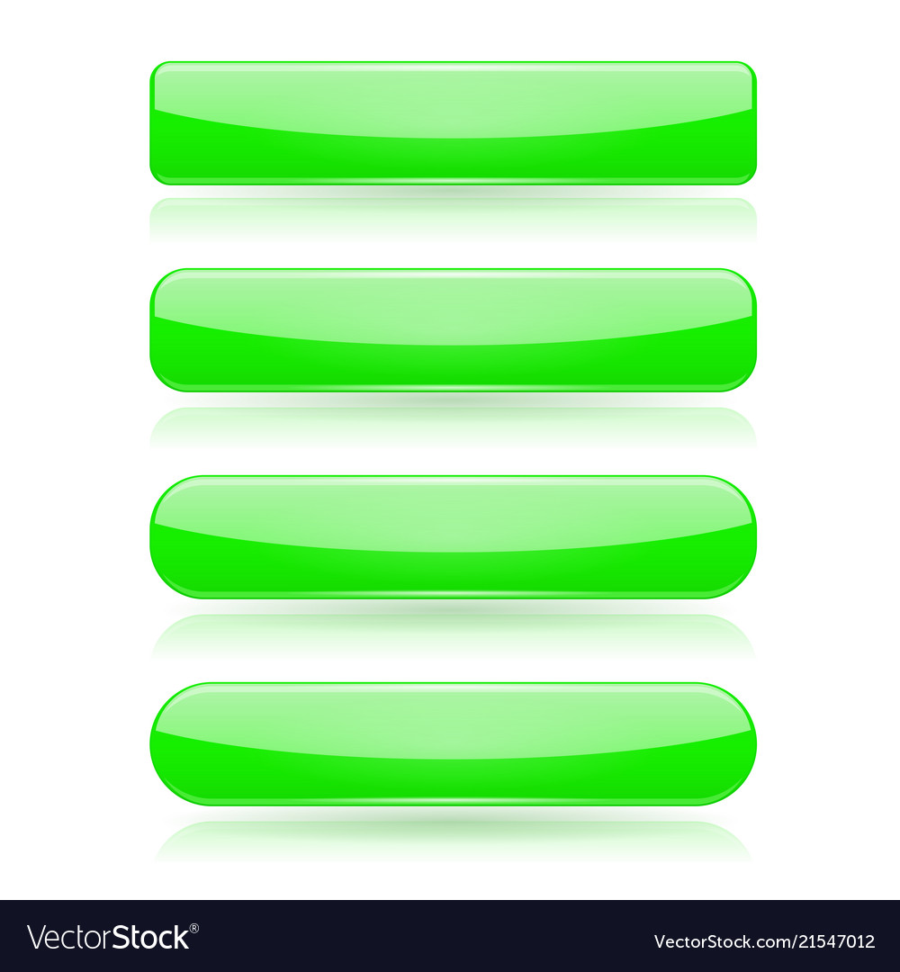 Green Rectangle Button