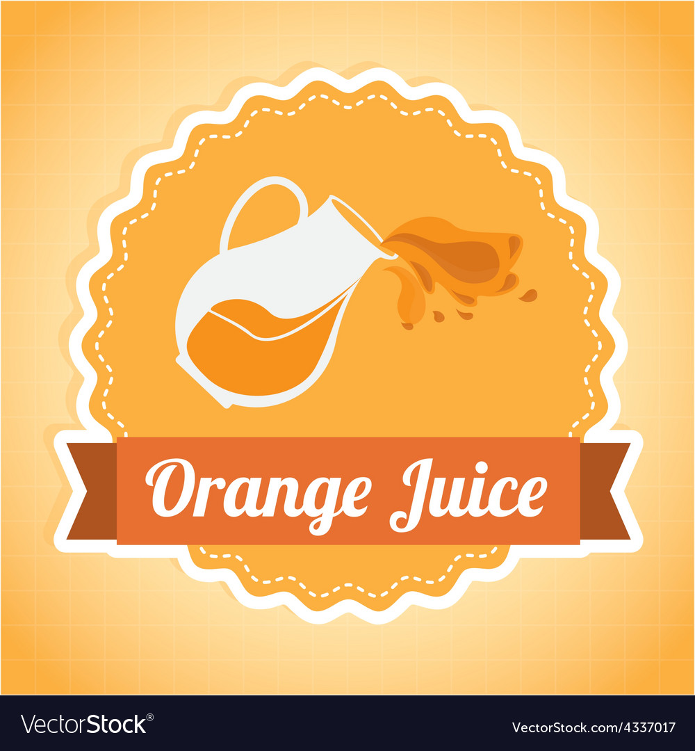 Juice fruit Royalty Free Vector Image - VectorStock