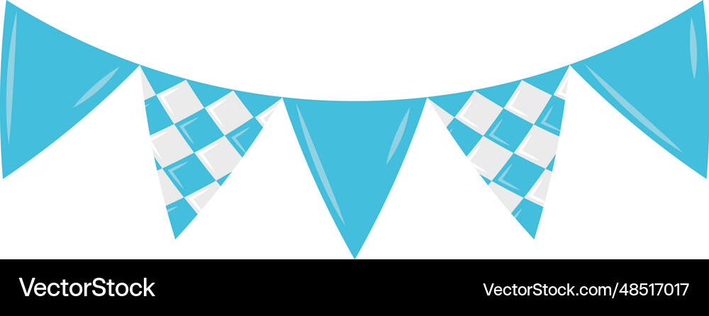 Oktoberfest garland Royalty Free Vector Image - VectorStock