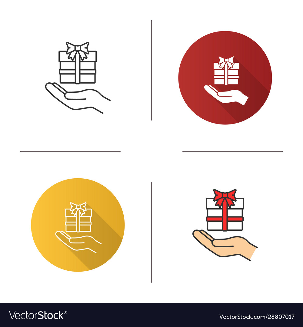 Present icon Royalty Free Vector Image - VectorStock