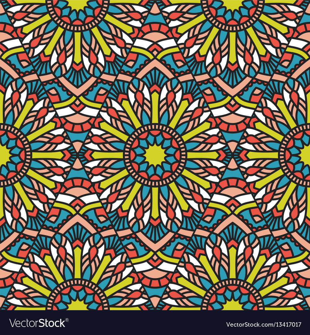 Seamless oriental pattern Royalty Free Vector Image