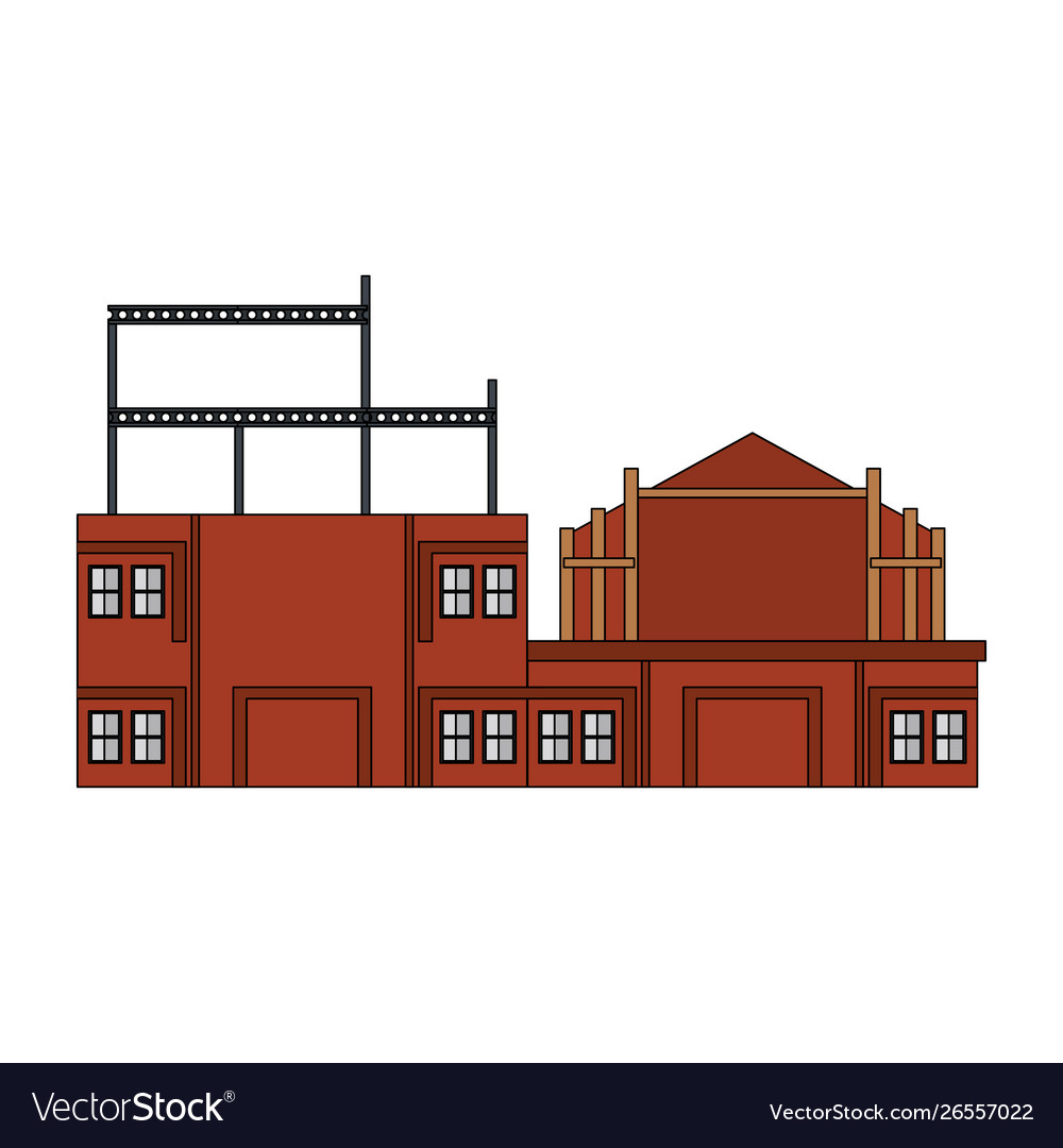 Construction architectural engineering work Vector Image