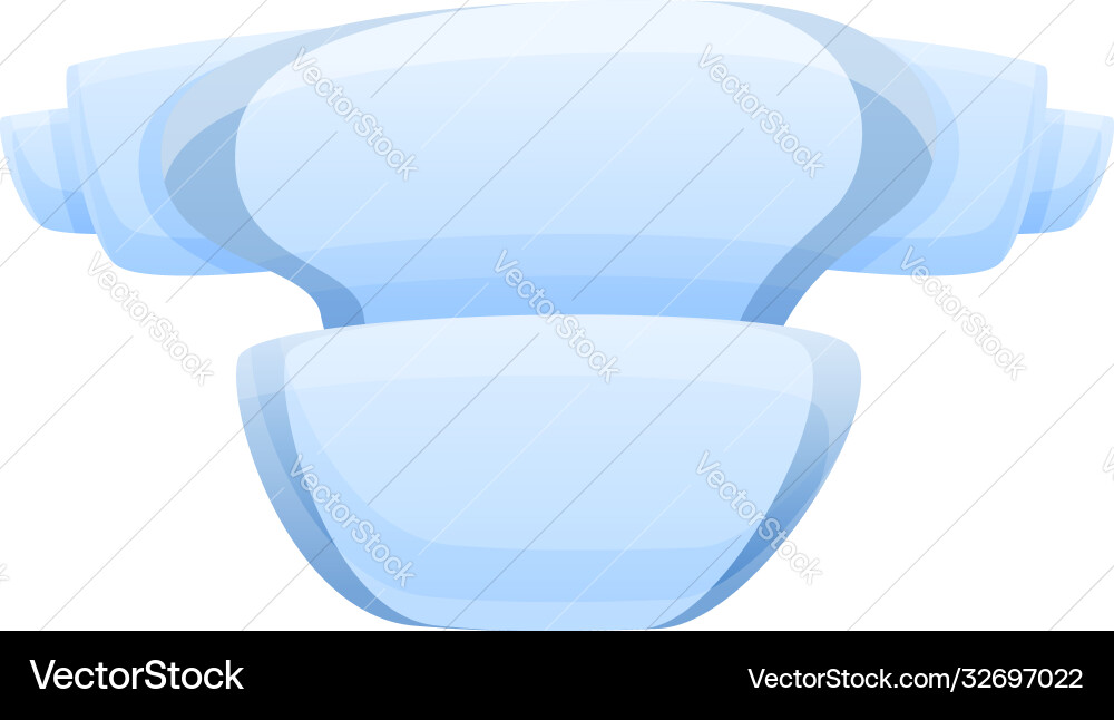 Infant diaper icon cartoon style Royalty Free Vector Image