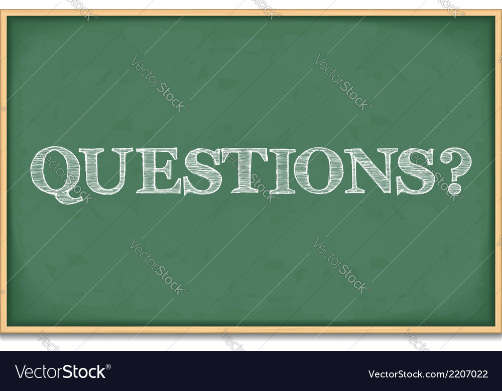 Questions Royalty Free Vector Image - VectorStock