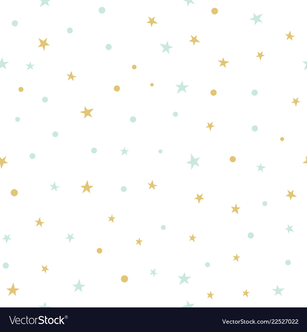 Seamless pattern with stars Royalty Free Vector Image