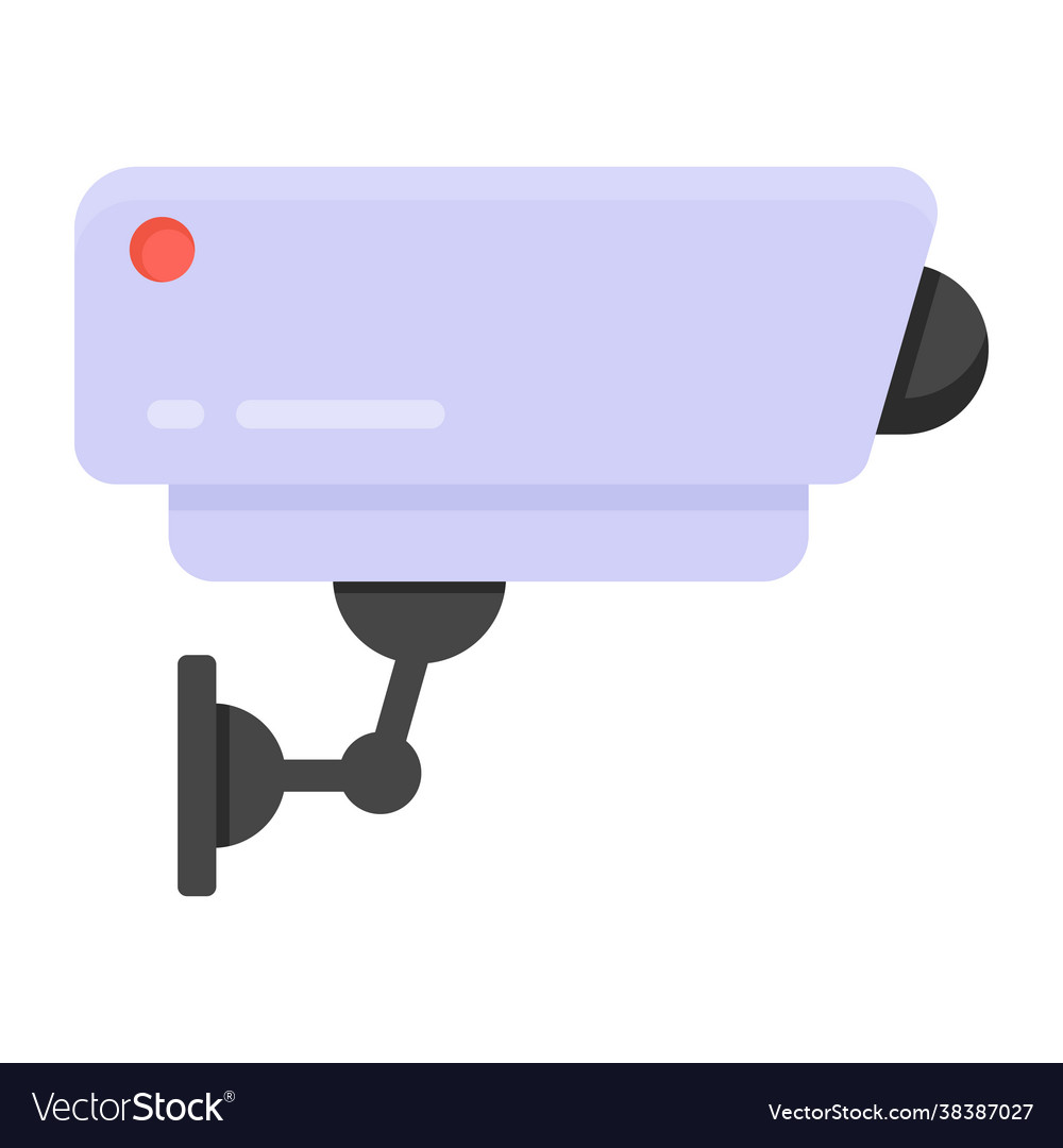 Cctv camera Royalty Free Vector Image - VectorStock