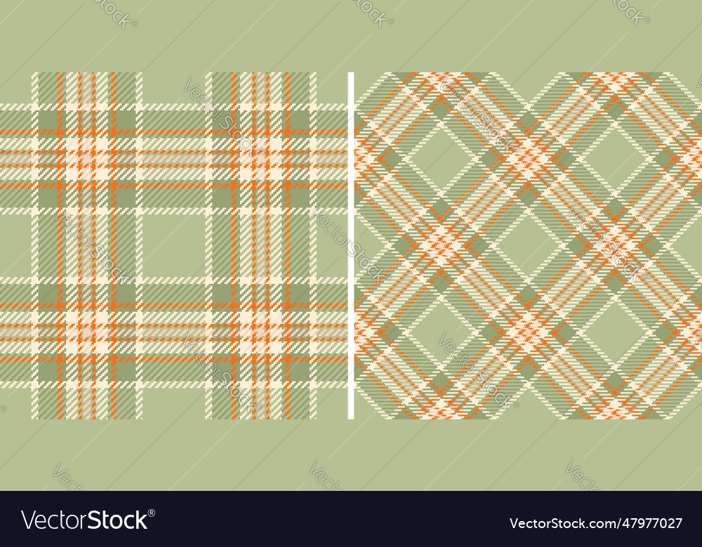 Fabric background of pattern seamless check with Vector Image