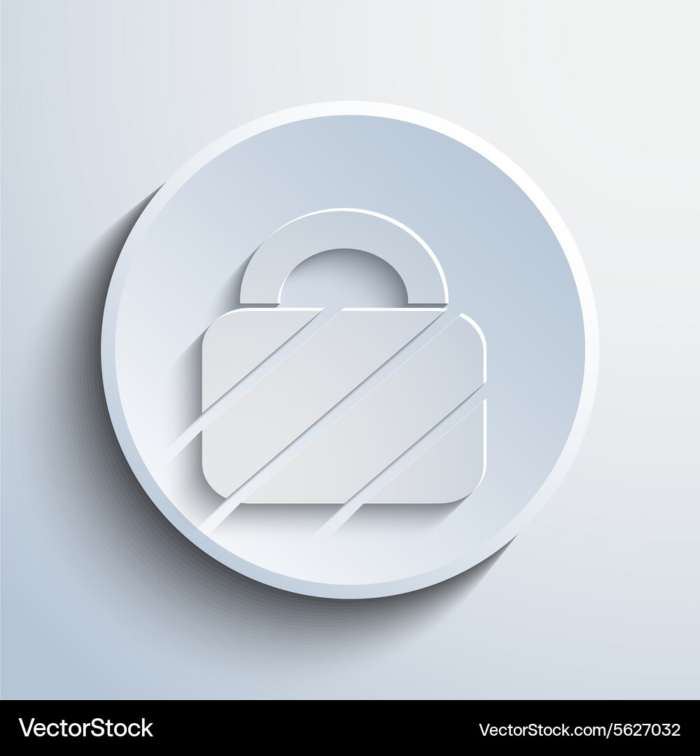 Padlock web icon background Royalty Free Vector Image
