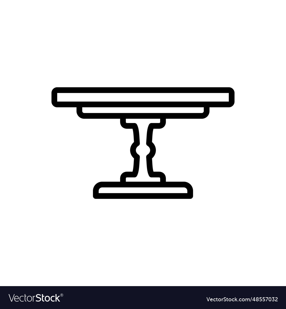 Table Royalty Free Vector Image - VectorStock