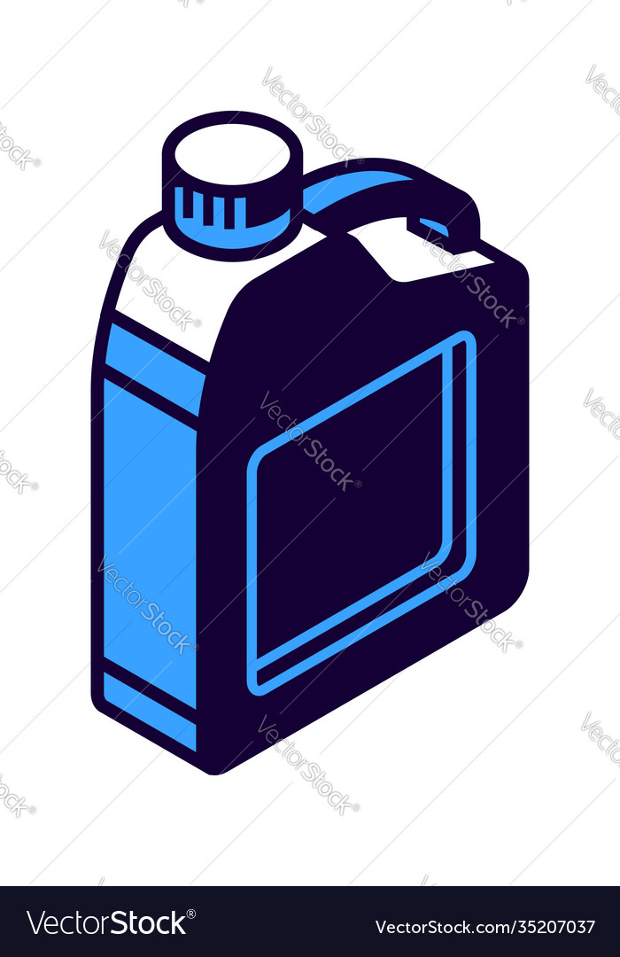 Gasoline canister isometric icon Royalty Free Vector Image Gasoline canister isometric icon Royalty Free Vector Image