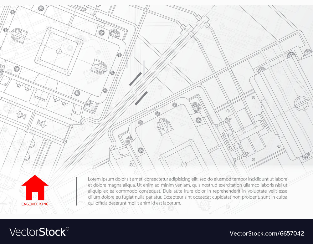 Architect background Royalty Free Vector Image