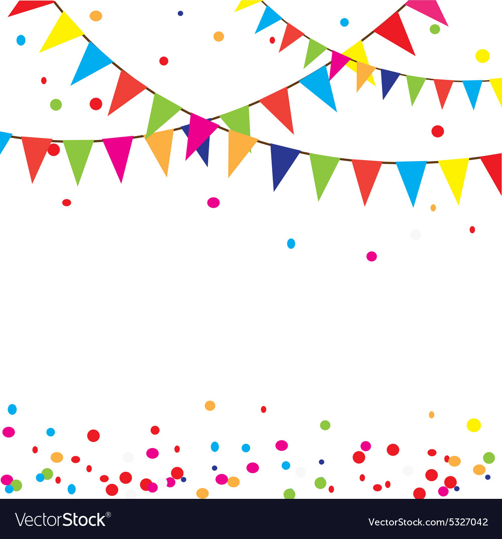 Bunting Royalty Free Vector Image - VectorStock