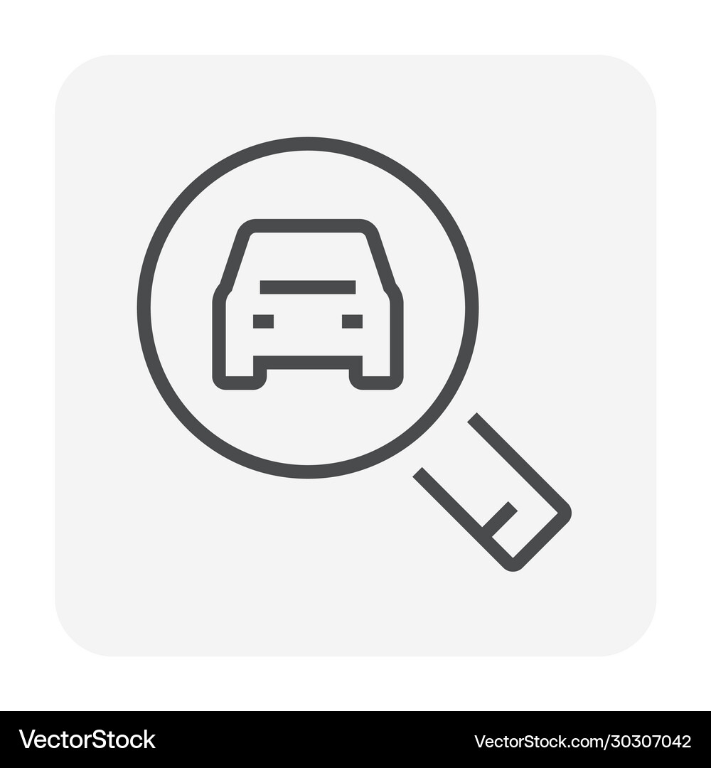 Car security icon Royalty Free Vector Image - VectorStock