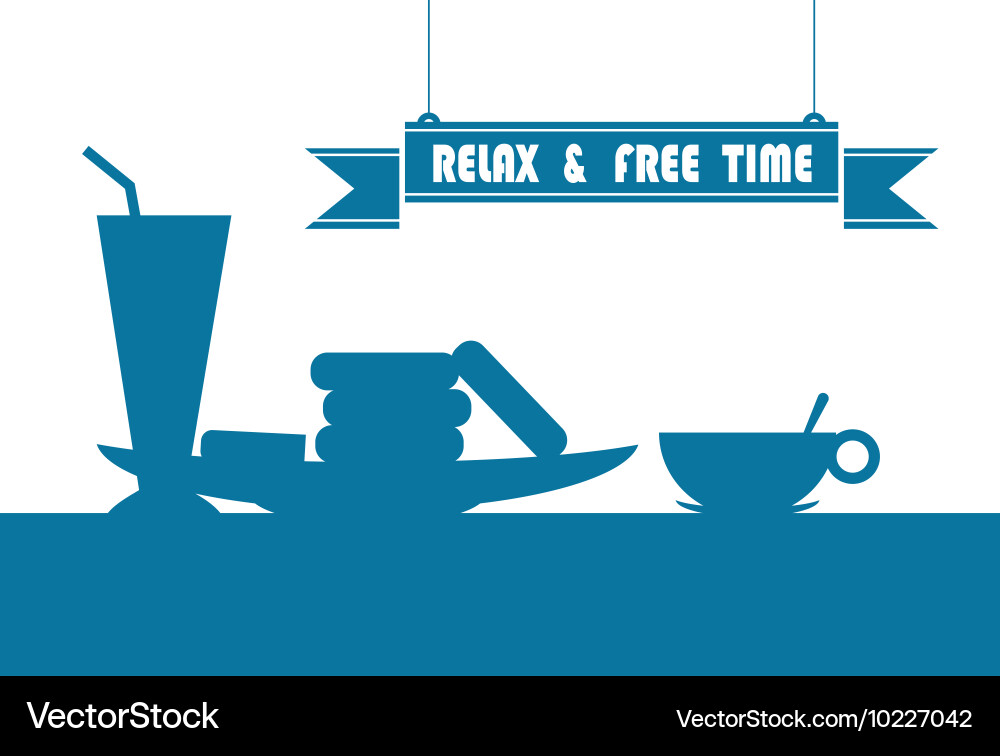 Happy and freetime Royalty Free Vector Image - VectorStock