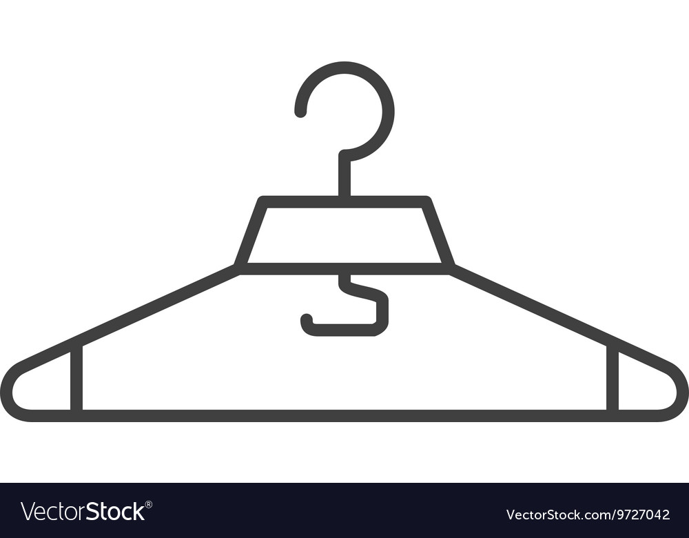 Hook icon hanger object design graphic Royalty Free Vector