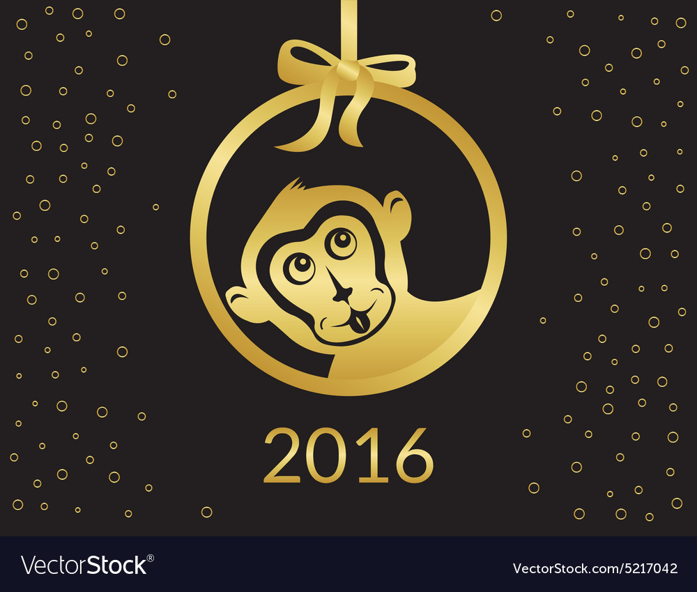 Monkey symbol Royalty Free Vector Image - VectorStock