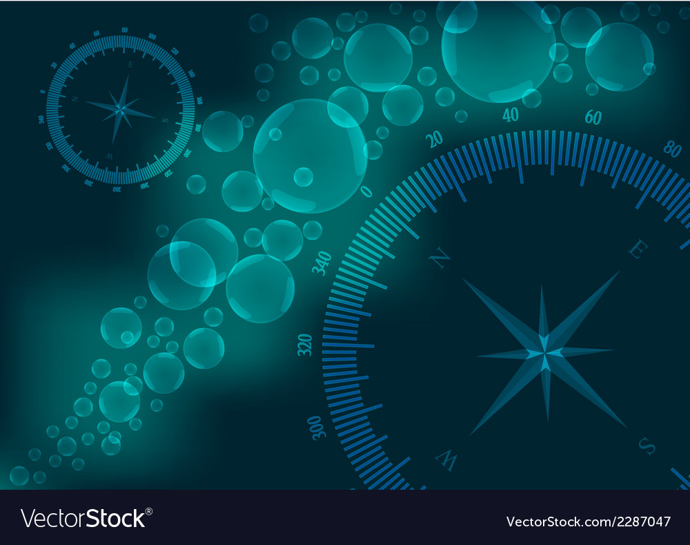 Background compass Royalty Free Vector Image - VectorStock