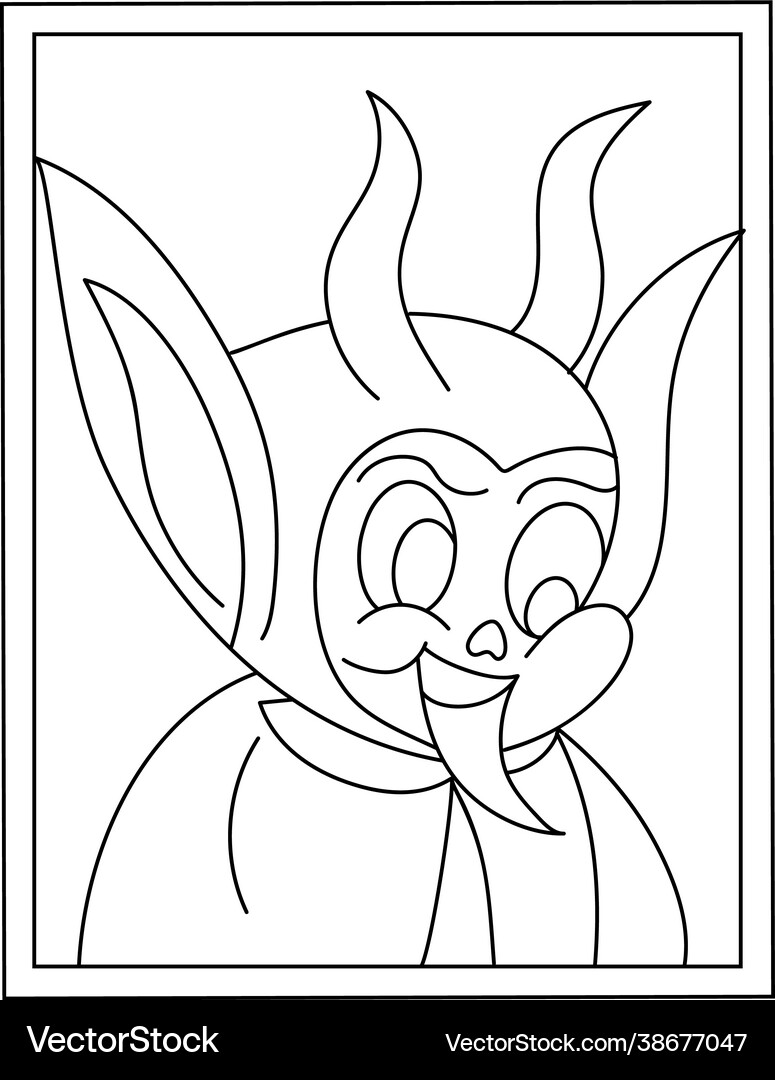 Demon avatar Royalty Free Vector Image - VectorStock