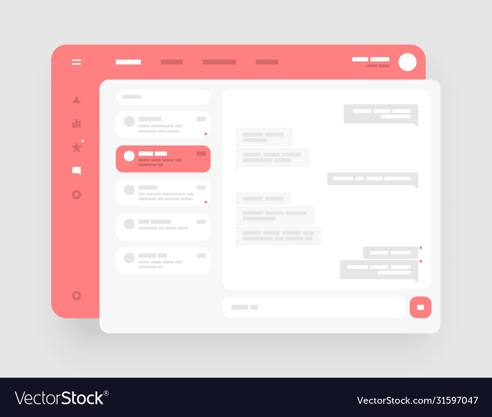 Wireframes screens dashboard ui and ux kit design Vector Image