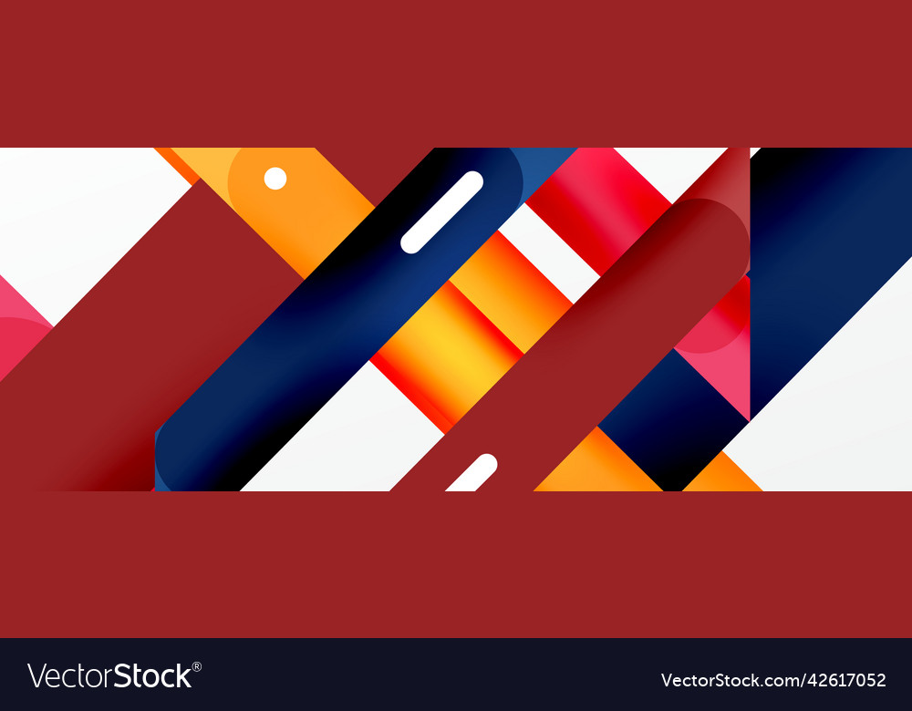 Background overlapping lines dynamic Royalty Free Vector