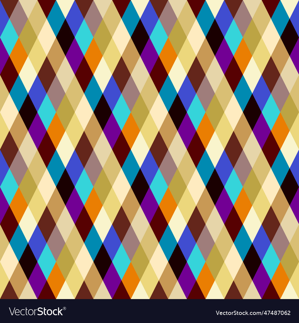 Argyle seamless pattern background pattern Vector Image