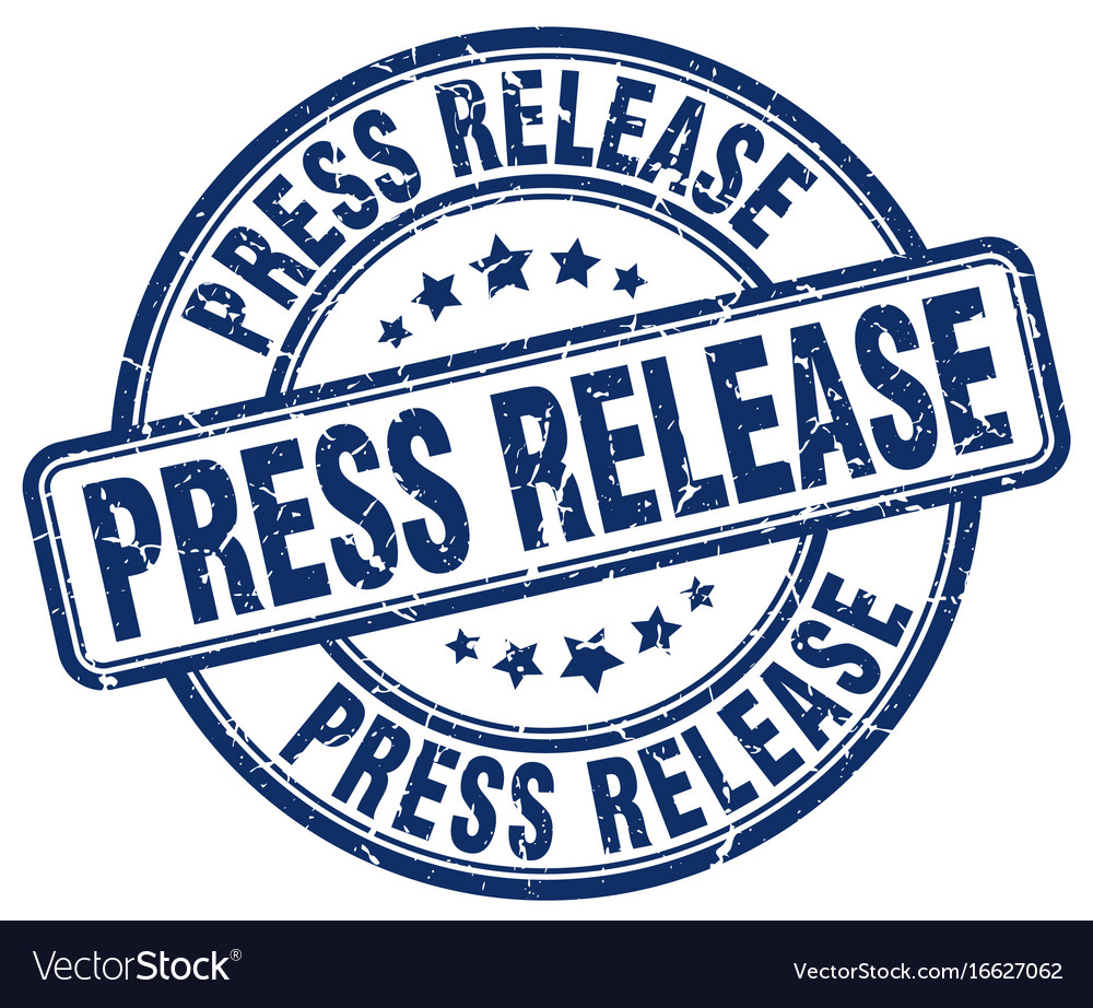Press release Royalty Free Vector Image - VectorStock