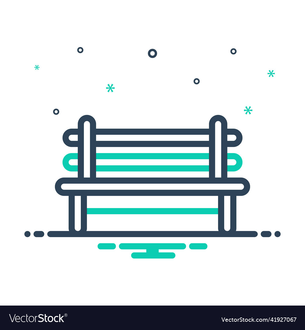Bench Royalty Free Vector Image - VectorStock