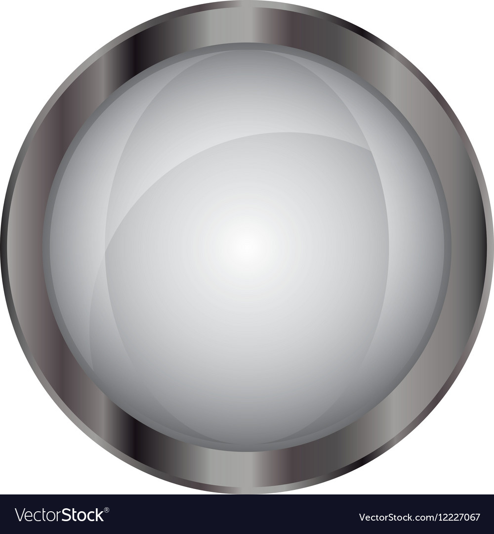 Isolated button design Royalty Free Vector Image