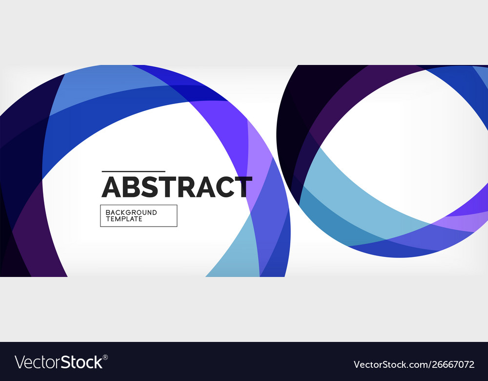 Linear wave web template Royalty Free Vector Image
