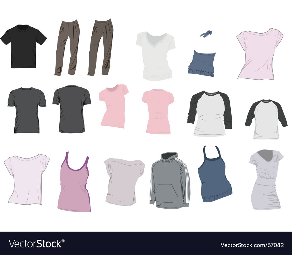 Apparel Royalty Free Vector Image - VectorStock