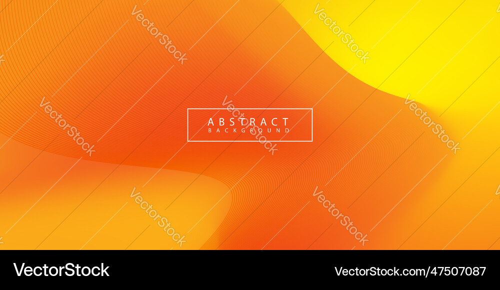 Orange wavy gradient background design – Royalty-Free Vector | VectorStock