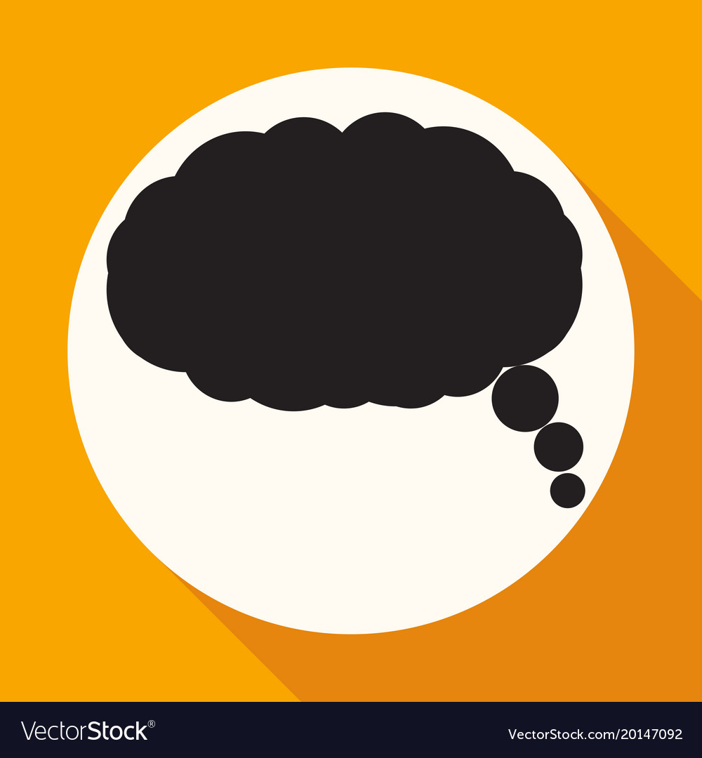 Cloud speech icon Royalty Free Vector Image - VectorStock