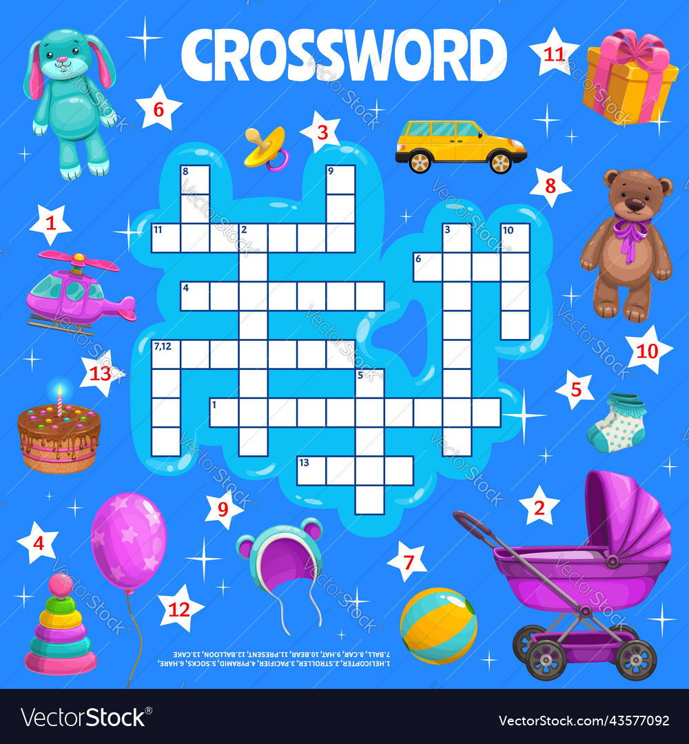 crossword-puzzle-game-with-cartoon-kids-toys-vector-image
