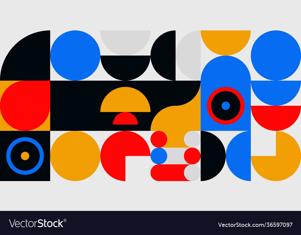 Abstract repetitive pattern design Royalty Free Vector Image