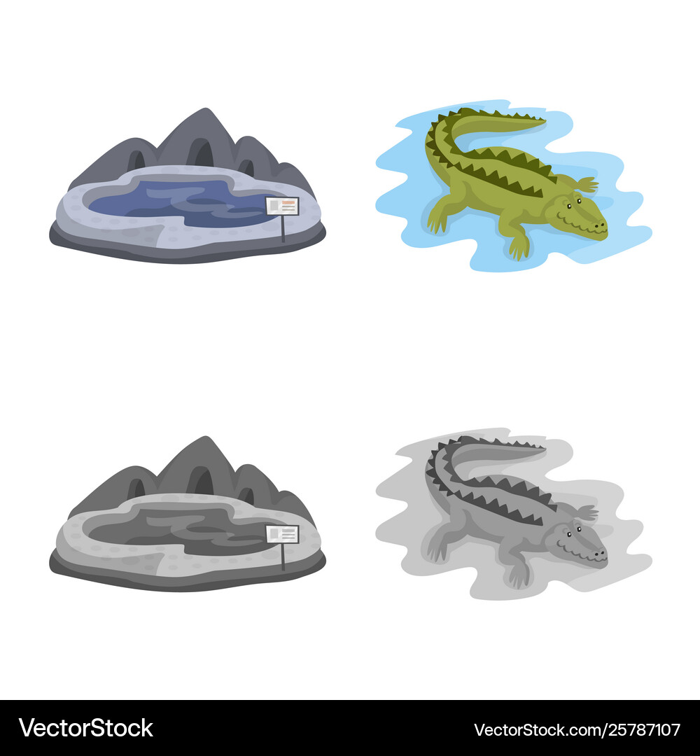 Design nature and fun sign set Royalty Free Vector Image