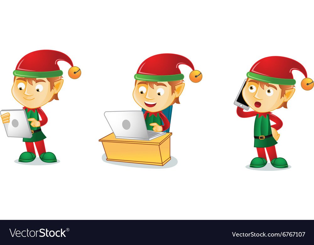 Elf 3 Royalty Free Vector Image - VectorStock
