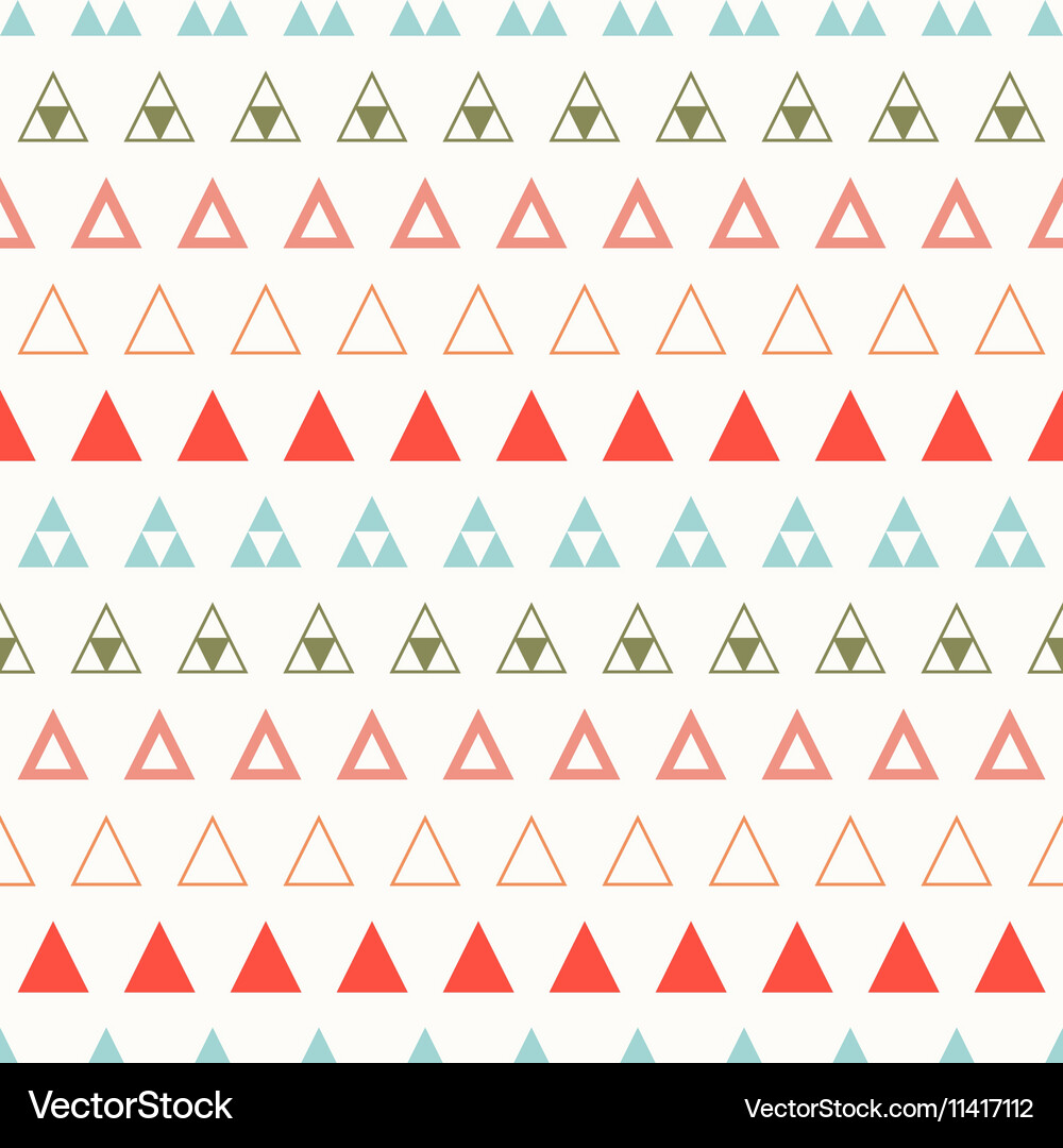 Geometric line color abstract hipster seamless Vector Image