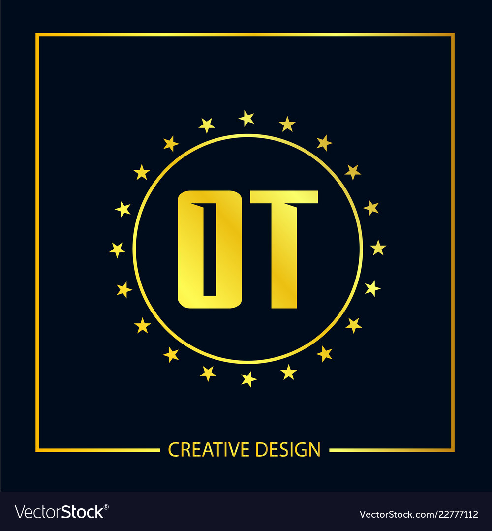 Initial letter ot logo template design Royalty Free Vector Initial letter ot logo template design Royalty Free Vector