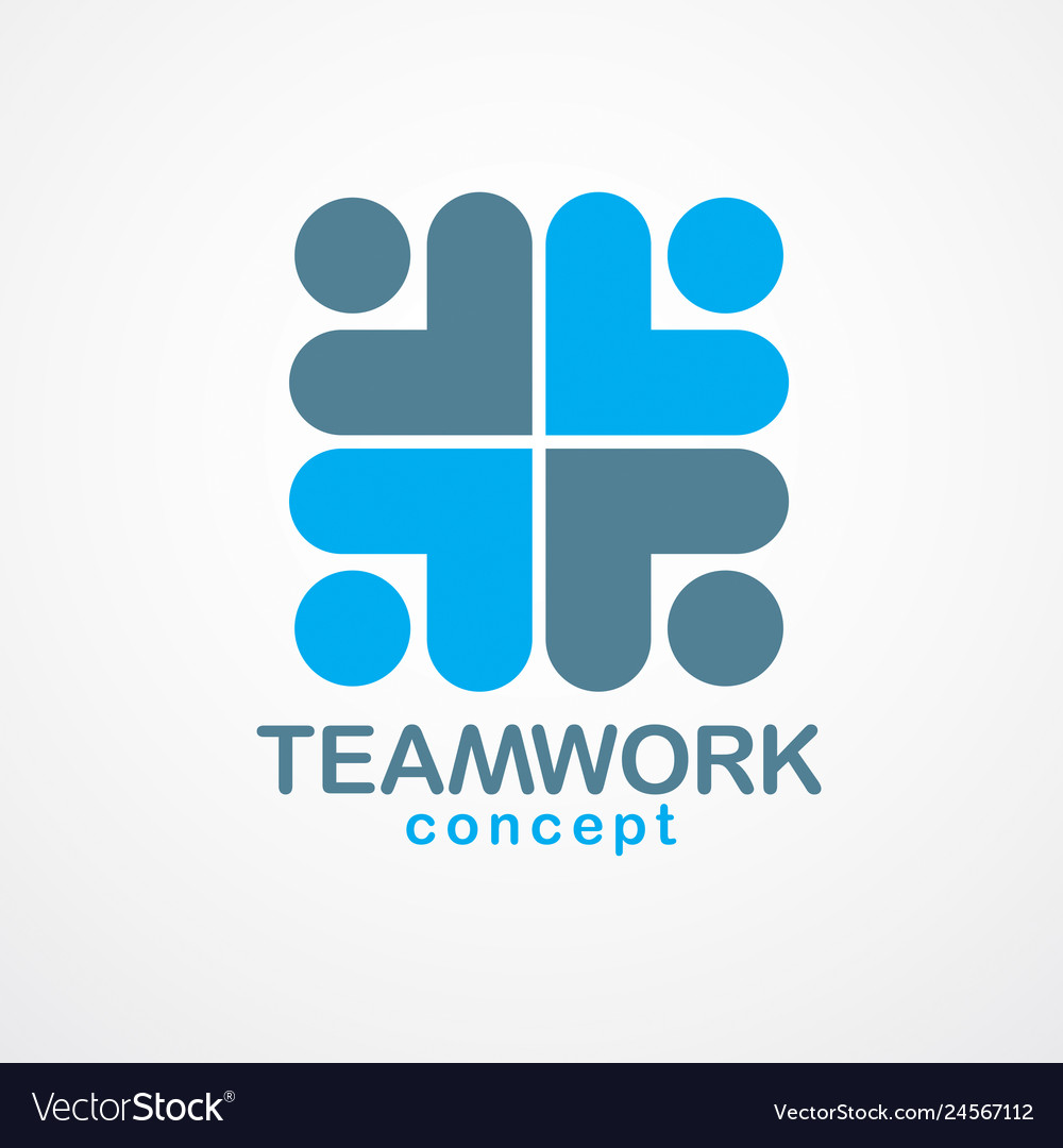 Team Unity & Collaboration Royalty Free Vector Image