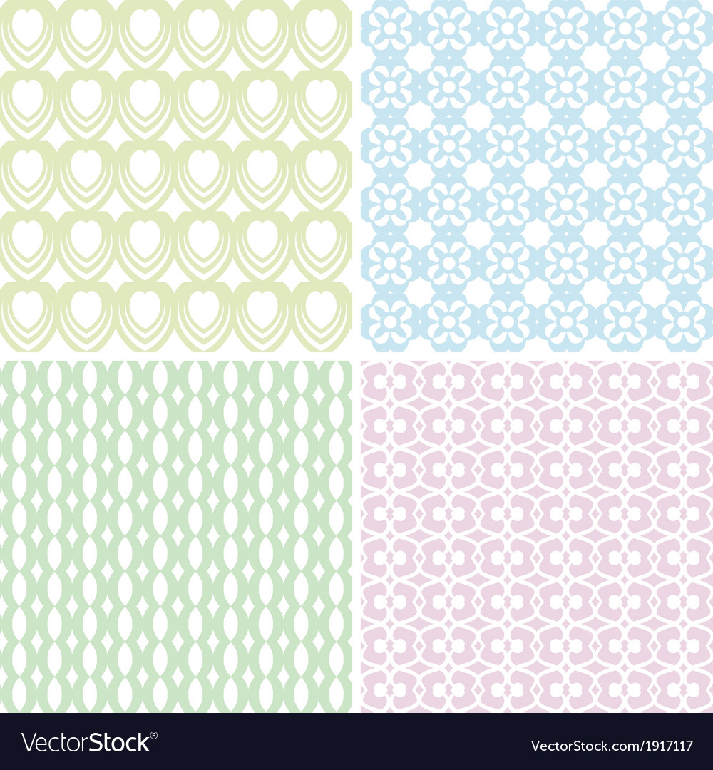 Baby patterns Royalty Free Vector Image - VectorStock
